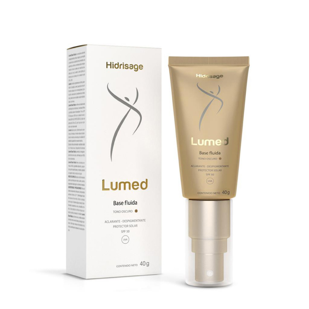 LUMED BASE FLUIDA TONO OSCURO/ 40 G – DermaPiel – Cuida tu piel con ...